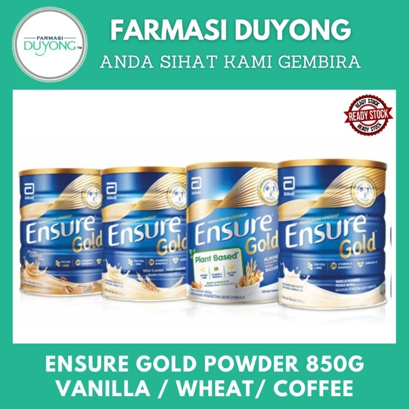 Abbott Ensure Gold 800g (Vanilla / Wheat /Coffee) | Shopee Malaysia