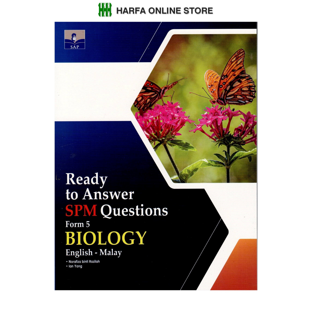 Buku Rujukan : Ready To Answer UASA Questions Biology Form 5 ( English ...