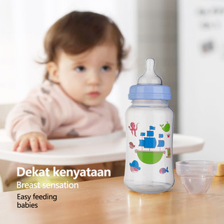 320ml Botol Susu Dot Nipple wide Bottle FREE Botol Dot Sillicone Nipple ...
