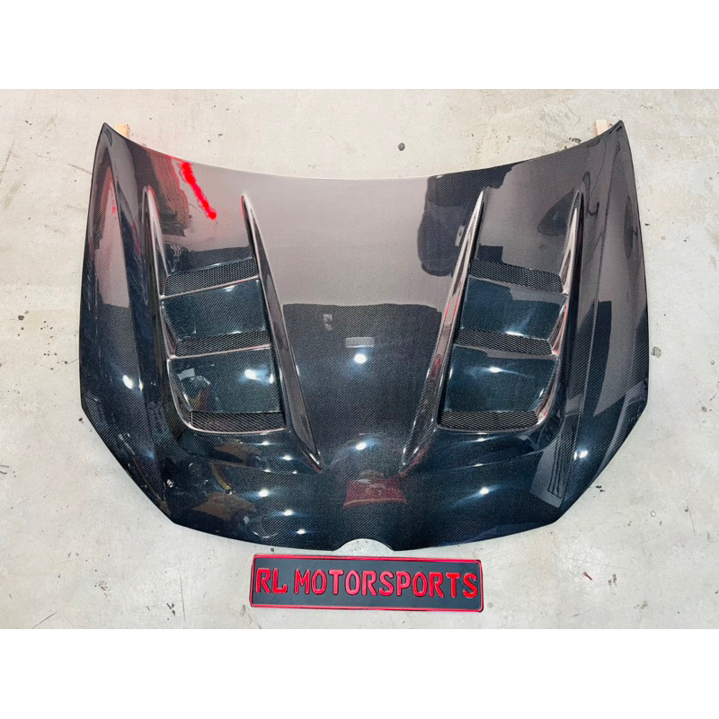 Volkswagen Golf mk6 DM Vented front carbon fiber bonnet bonet hood vent ...