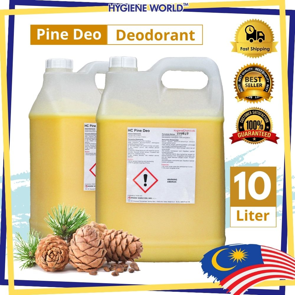 HC Pine Deo 10L - Sabun Pine Dettol High Pure / Pembasmi Kuman Sabun Cuci Tandas Bilik Air ...