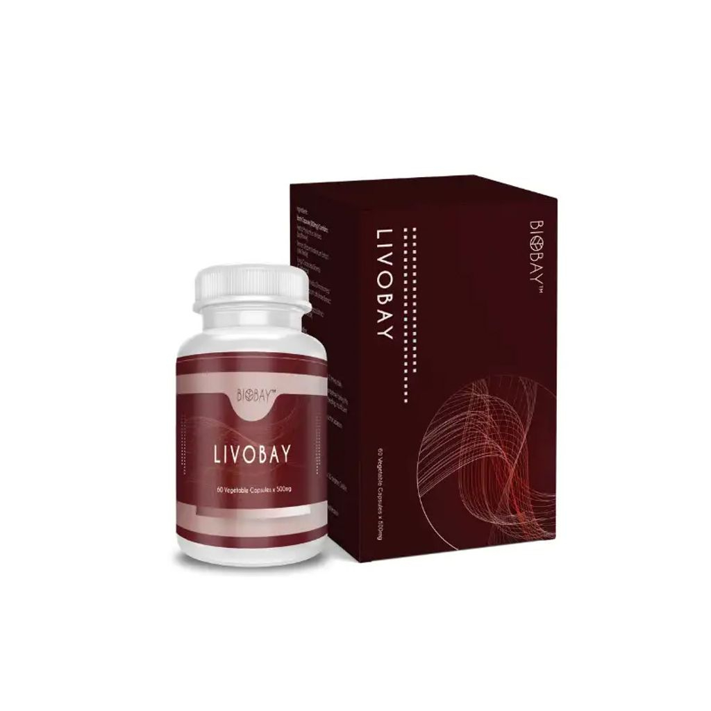 BIOBAY Livobay (60's x 500mg) Vege Cap Herbal | Liver Care, Liver Detox ...