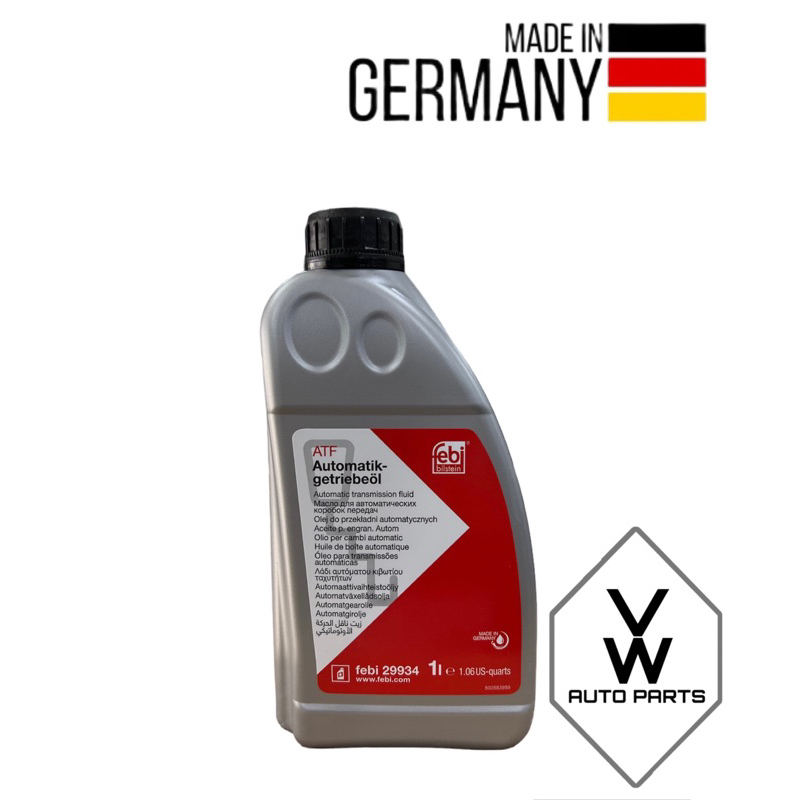 ( 100% FEBI ) BMW ATF 6 AUTOMATIC TRANSMISSION FLUID OIL 1L (RED) F52 ...