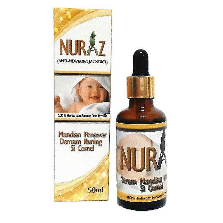 (MANDIAN BAYI DEMAM KUNING/JAUNDICE) - NURAZ SERUM MANDIAN KUNING SI COMEL 50ML | Shopee Malaysia