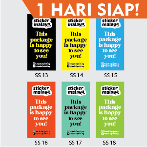 STICKER LABEL PRODUCT | STICKER SEAL V3 | Shopee Malaysia