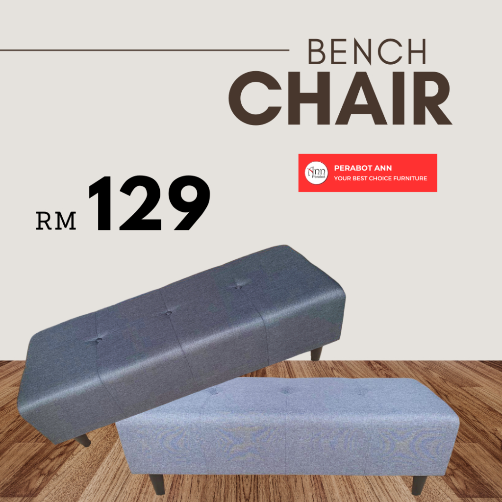 (PERABOT ANN) BENCH CHAIR / LONG STOOL / BENCH CUSHION | Shopee Malaysia