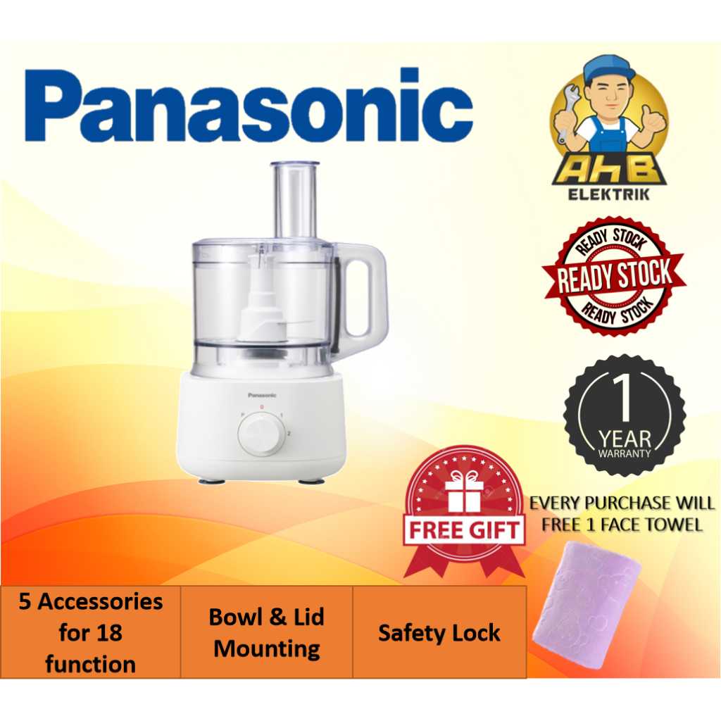 Panasonic Food Processor MKF310WSK (new) | Shopee Malaysia