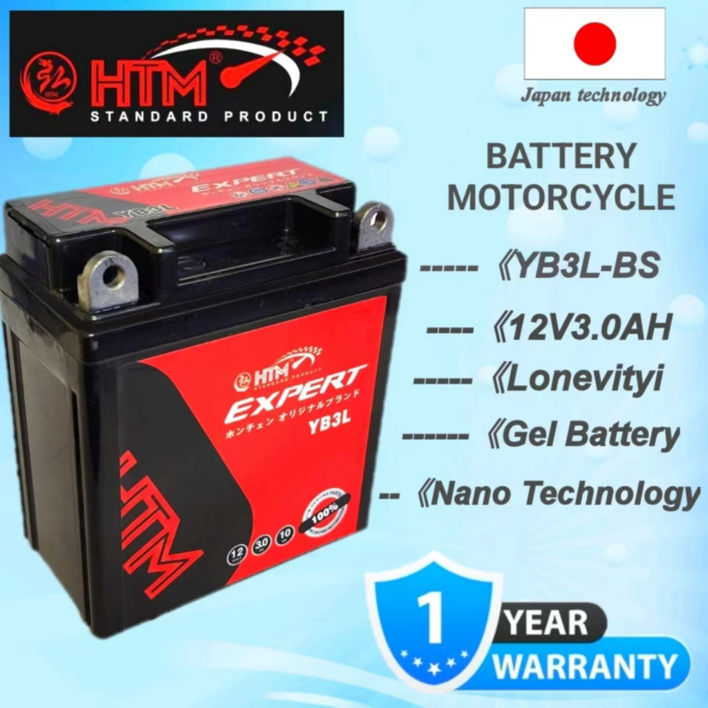 YB3L YB3 BATTERY MOTOR RXZ TZM Y110SS KRISS RG110 RGV120 RG RGV Y125Z ...