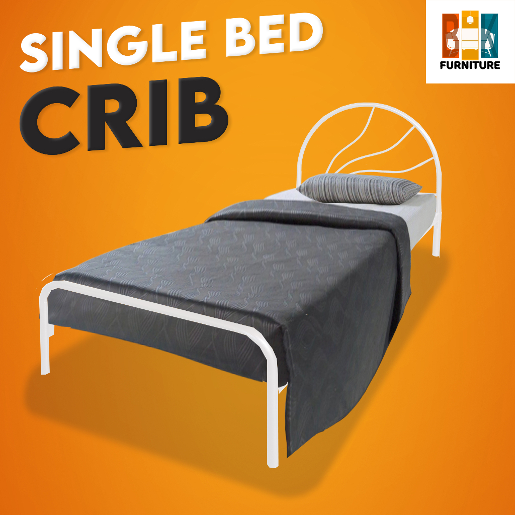 (READY STOCK) Katil Single/Single Bed Frame/Katil hostel/Metal Bed/Bed ...