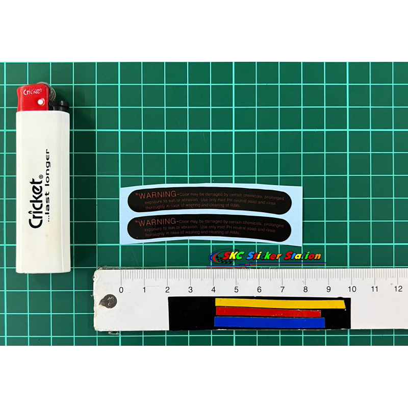 Sticker Rim Motor Takasago Excel Rim / Taksago Excel Asia (set with ...