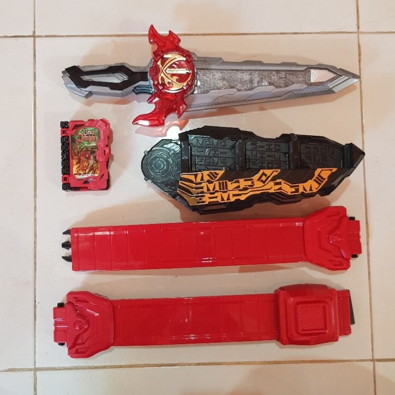 DX Seiken Swordriver with Thirdparty CSM Strap Kamen Rider Saber Bandai ...
