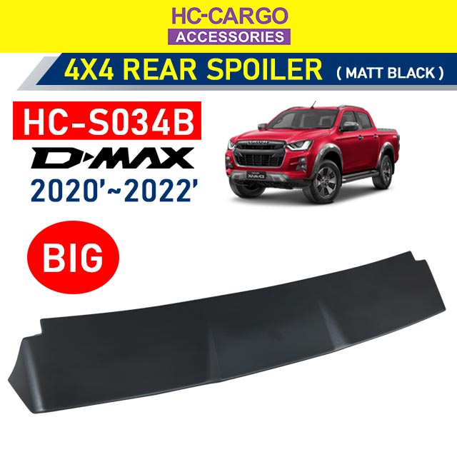 Hc Cargo Isuzu DMAX D-MAX 2012 - 2022 Rear Roof Top Spoiler Carbon ...