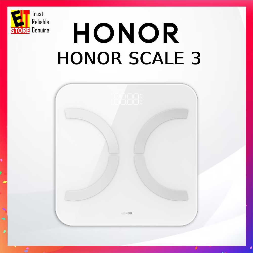 HONOR Scale 3 5502AAQB - (18 Body Health Indicators/Wi-Fi & Bluetooth ...
