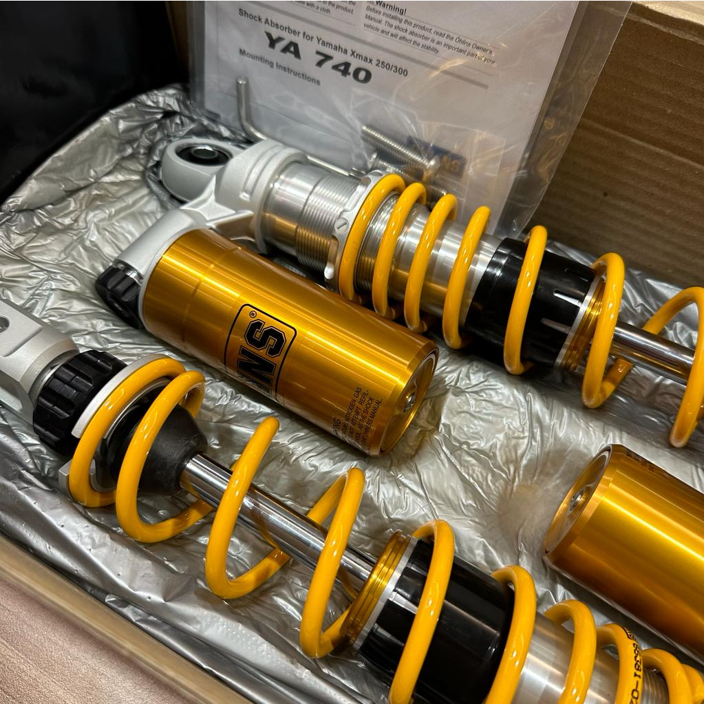 XMAX OHLINS 250 / 300 ABSORBER ORIGINAL YA740 LIMITED EDITION YA 740 ...