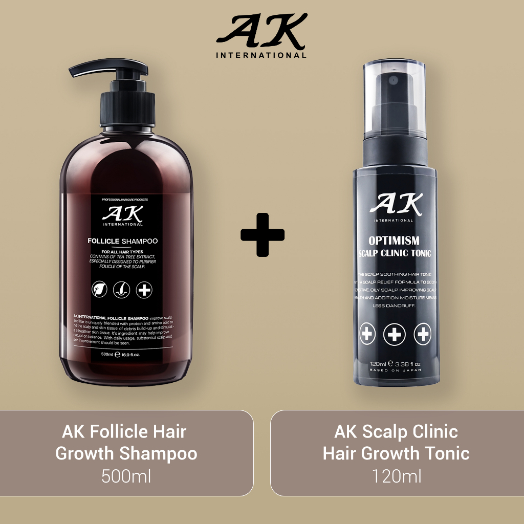 AK Scalp Clinic Hair Growth Tonic 120ml | Shopee Malaysia