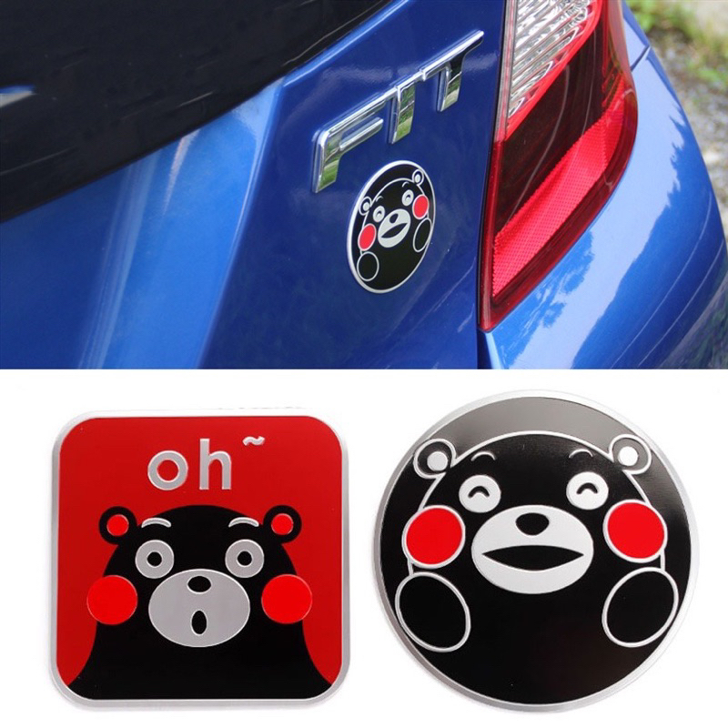 HONDA JAZZ JDM KUMAMON EMBLEM / HONDA BEAR LOGO | Shopee Malaysia