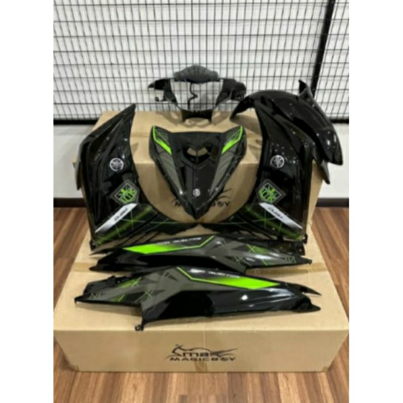 COVERSET 135LC V2/V3/V4/V5/V6/V7 BLACK GREEN 2023 | Shopee Malaysia