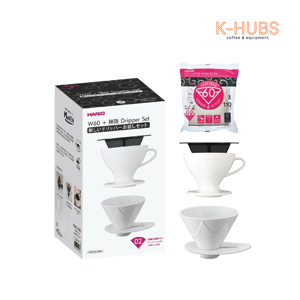 HARIO W60+ DRIPPER SET (02) PDMU-1082 | Shopee Malaysia