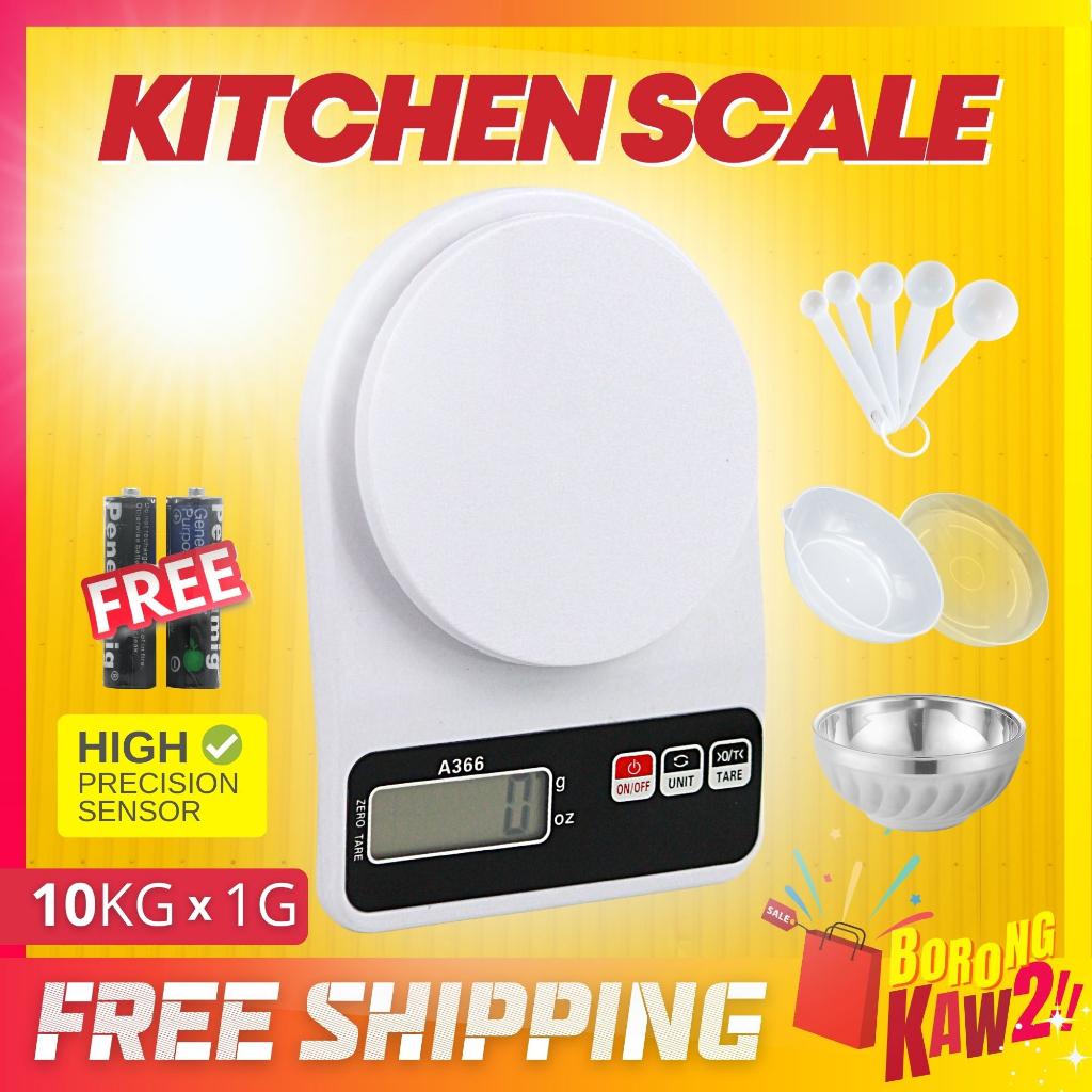 BKK A366 Kitchen Scale Penimbang Digital LCD Scale High Precision ...