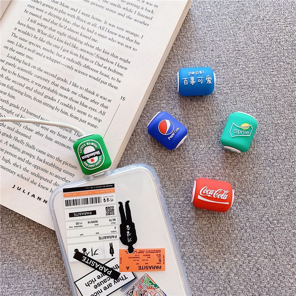 [BS] Cable Protector For Phone Protect Cable Buddies Cartoon Cable ...