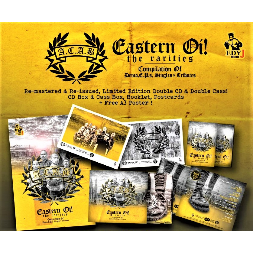A.C.A.B (ACAB)-Eastern Oi! (Oil): the rarities 【Ltd Edt 2CD+2 Cassette ...