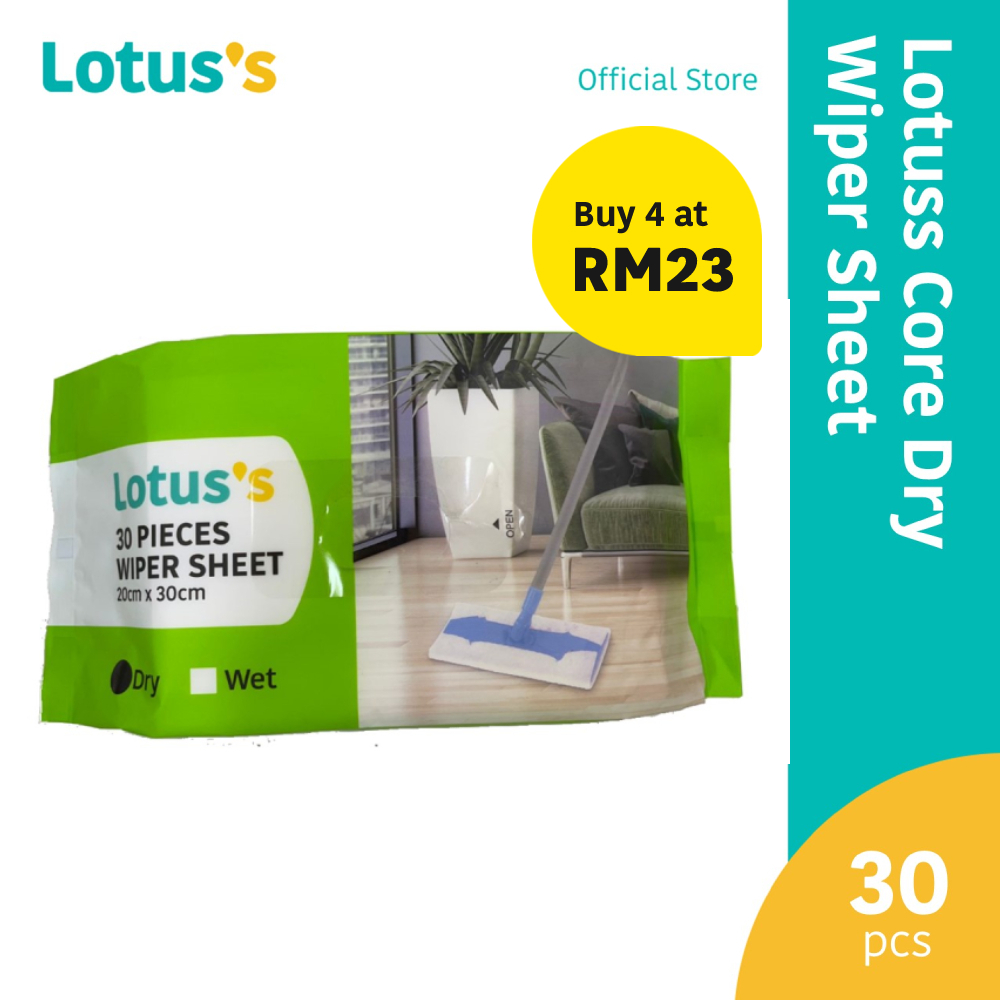 Lotus's Core Dry Wiper Sheet | Shopee Malaysia