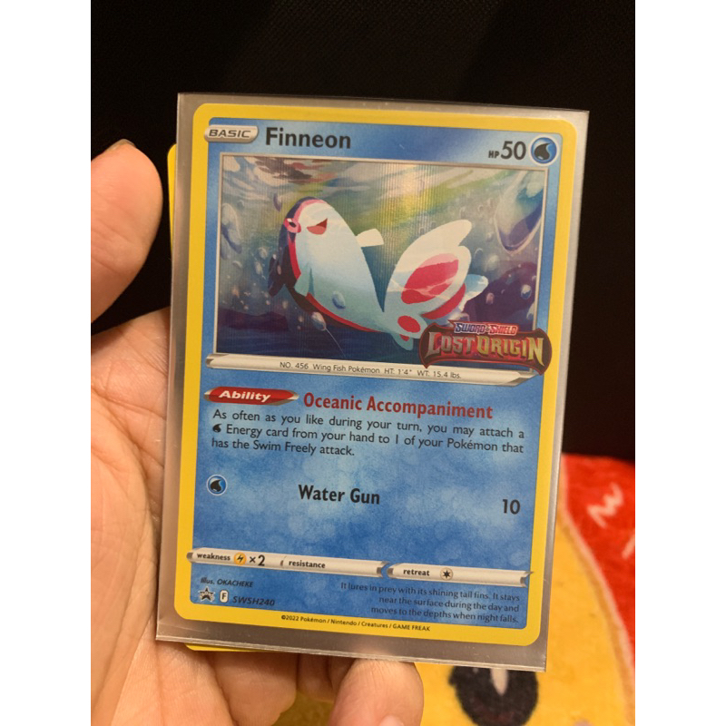 Pokemon Tcg - Finneon pre release promo | Shopee Malaysia
