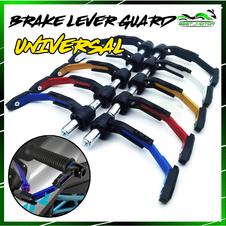 BRAKE LEVER GUARD PROGUARD ALLOY BSDDP UNIVERSAL Y15 RS150 LC135 NVX ...