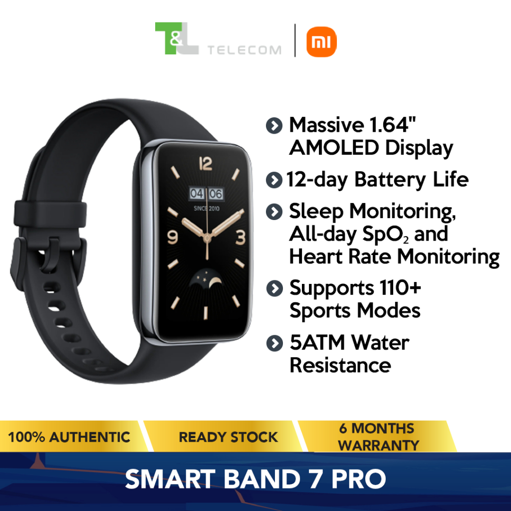 Xiaomi Smart Band 7 Pro Smartwatch | 1.64" AMOLED Display | 12 Days ...