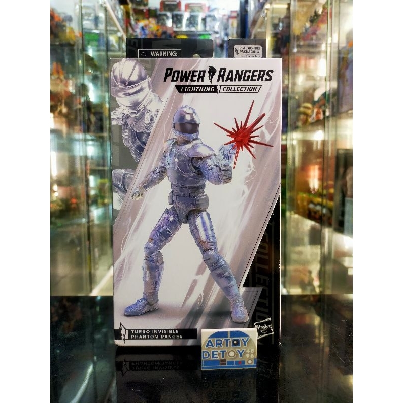 Power Rangers Lightning Collection 6"Inch Turbo invisible Phantom ...