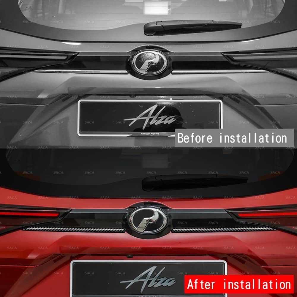 Perodua alza 2022 new facelift car rear trunk gate trim | Shopee Malaysia