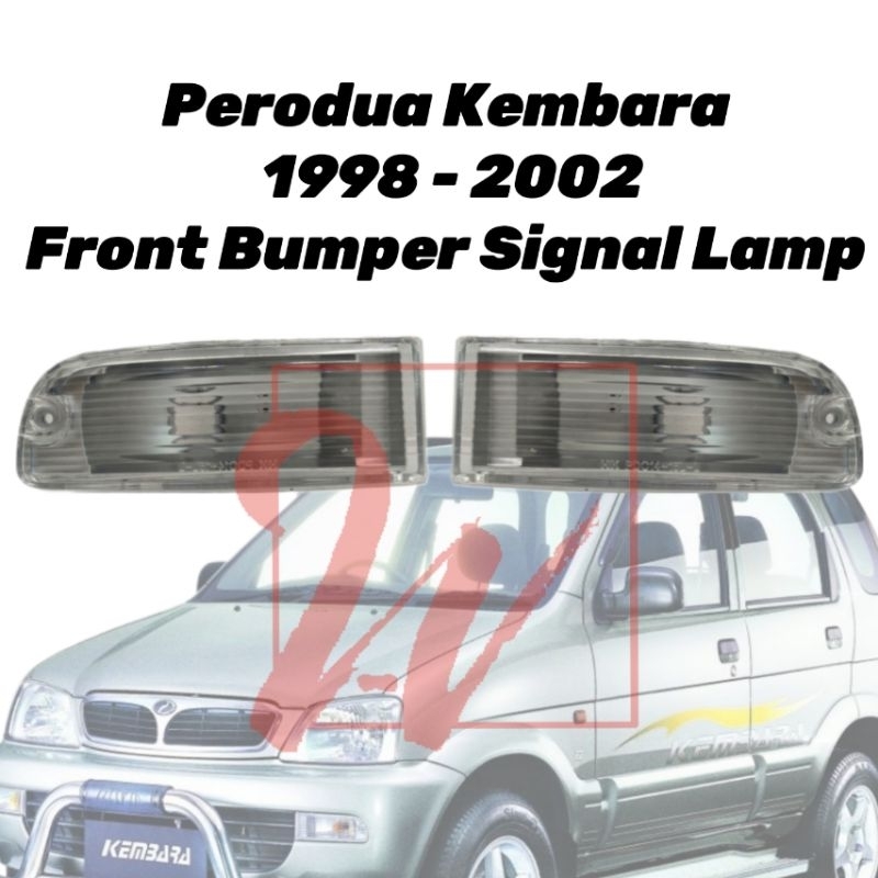 Perodua Kembara Front Bumper Signal Lamp Fog Lamp 1998 - 2002 New ...