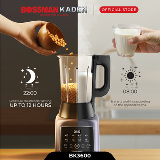 Bossman Kaden High Speed Smart Cooking Blender BK3600 | Shopee Malaysia