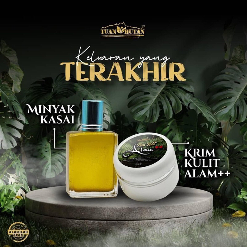 KRIM KULIT ALAM TUAN HUTAN | Shopee Malaysia