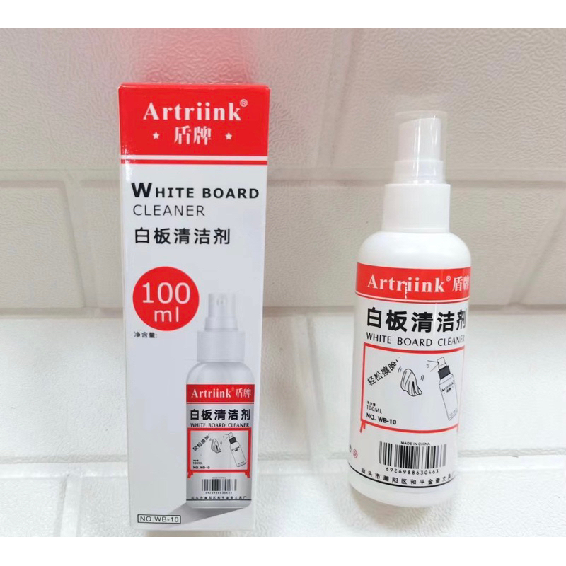 Whiteboard Cleaner 100ml Cleaning Spray Cleaner Handwriting Removal ...
