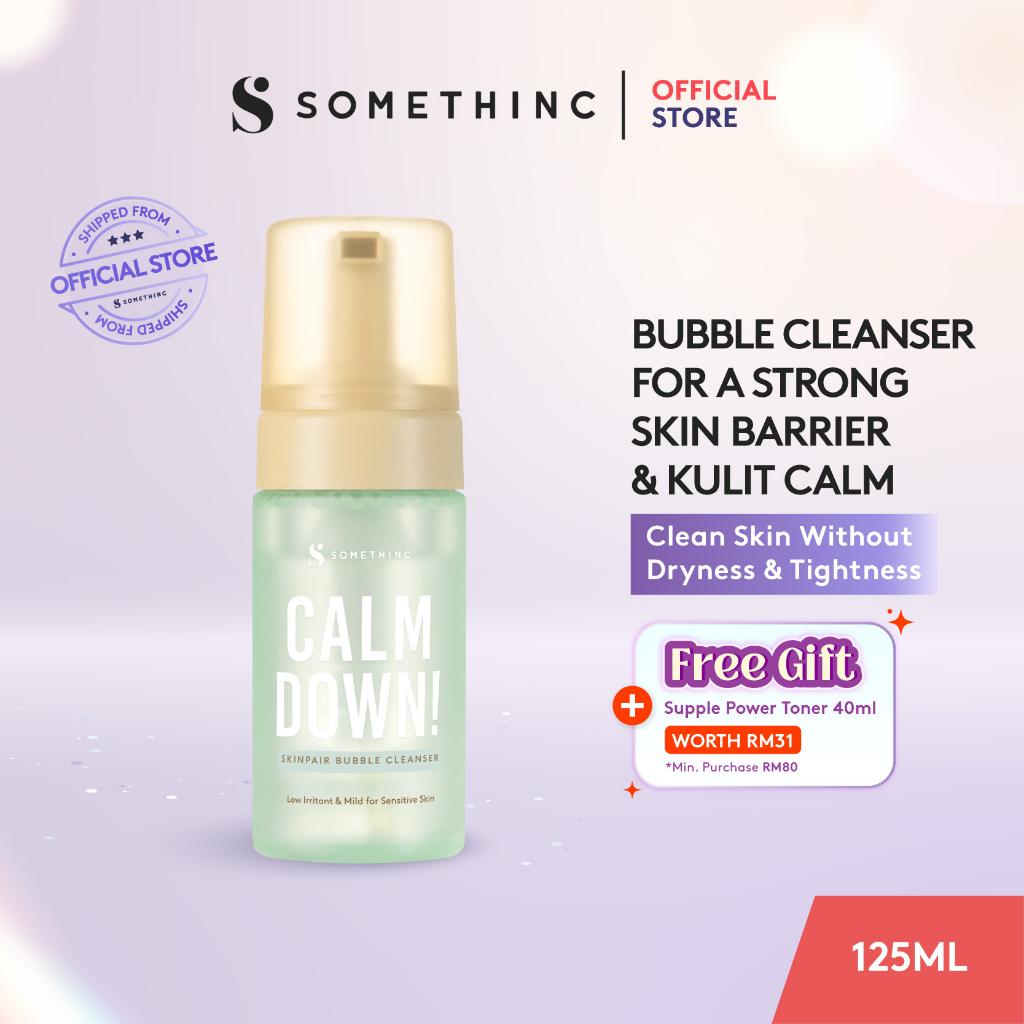 Somethinc Calm Down Skinpair Bubble Cleanser (120ml) | Shopee Malaysia