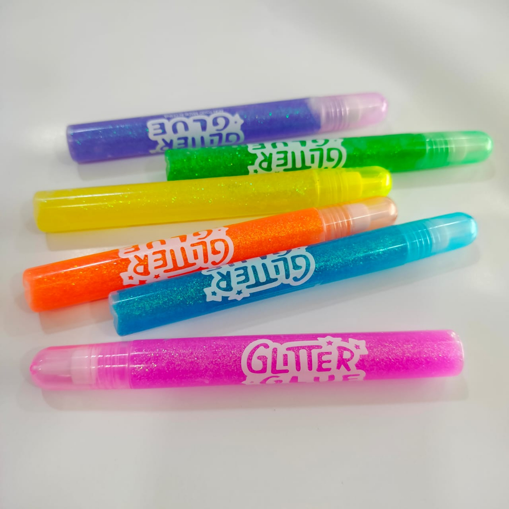 Gliter Glue 15ml Gam Gliter I Alat Tulis Kegunaan Sekolah Terdapat 6 ...