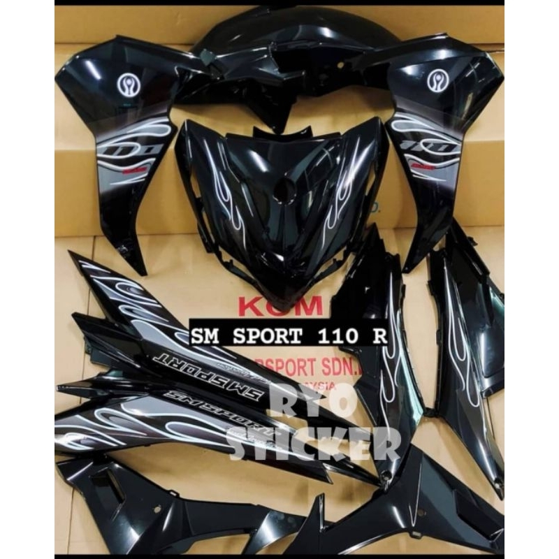STICKER SM SPORT 110R RC/SNIPER /API EDITION/ONE PIECE EDITION/HAYABUSA ...