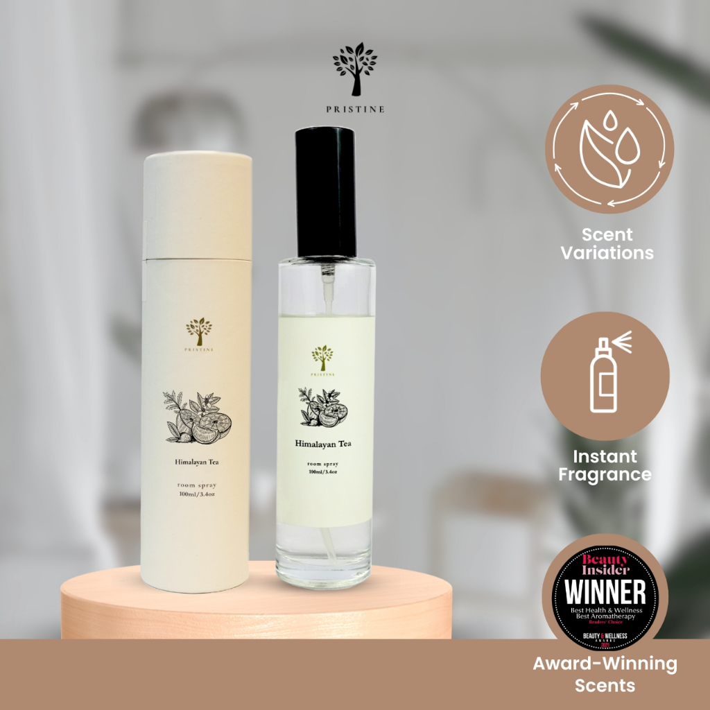 Pristine Himalayan Tea Room Spray (100ml) | Shopee Malaysia