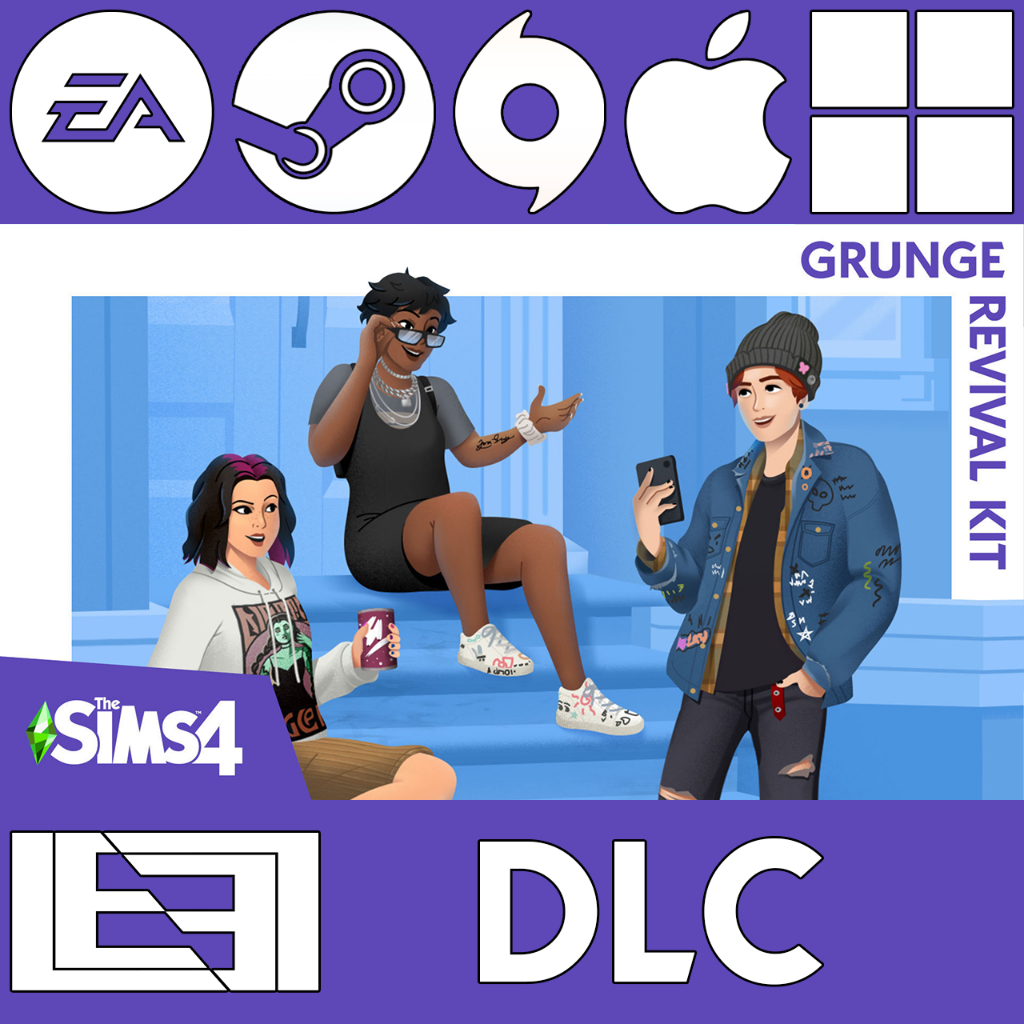 The Sims 4: Grunge Revival Kit [Mac/Win][Online][EA/Steam/Epic ...