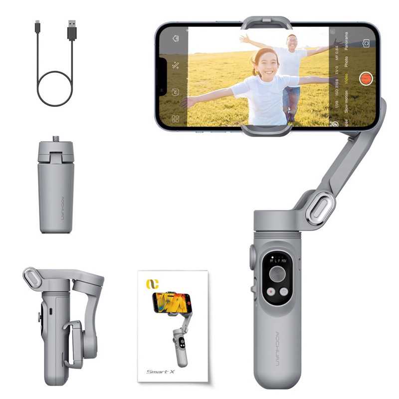 AOCHUAN Smart XE/X PRO 3-Axis Handheld Gimbal for Smartphone | Shopee Malaysia