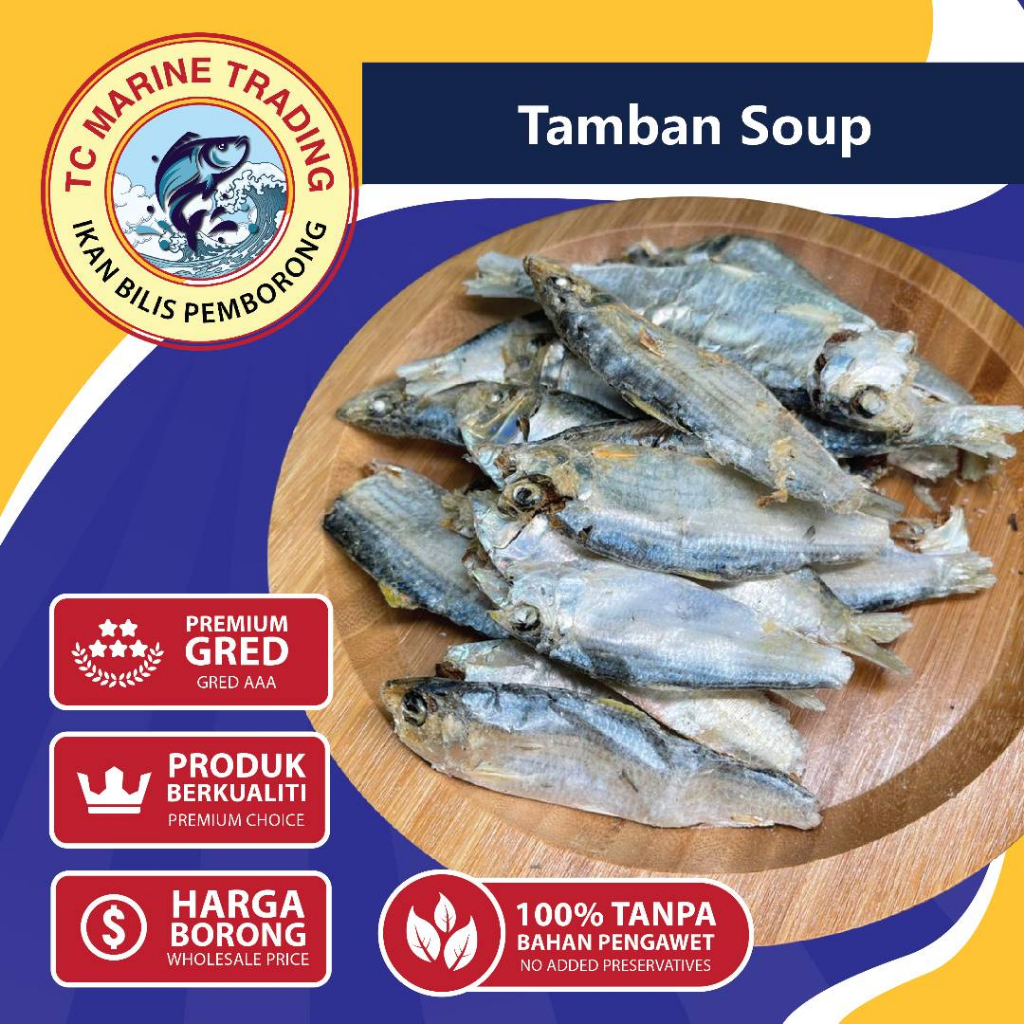 Anak Ikan Tamban Soup (1KG) | Shopee Malaysia