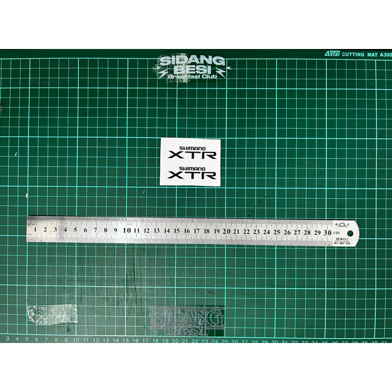 Shimano Xtr Crankset Decals Sticker | Shopee Malaysia