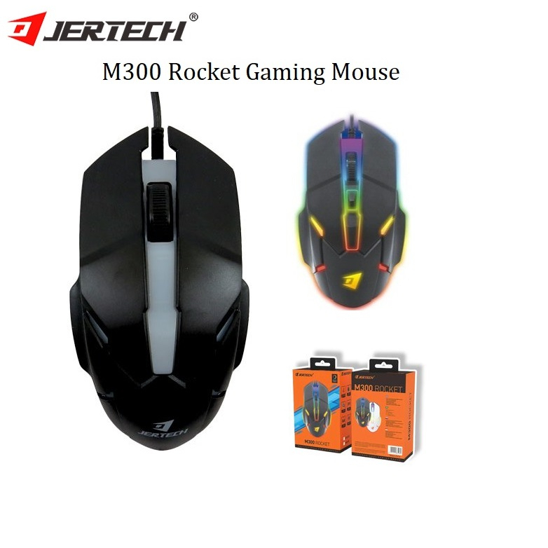 Jertech M300 USB 2.0 Rocket Wired Gaming Mouse | Shopee Malaysia