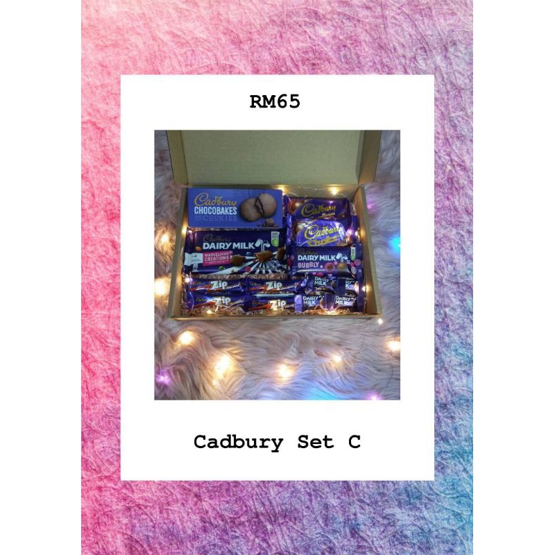 Cadbury Set C: Surprise Gift Set Gift Box Chocolate | Shopee Malaysia