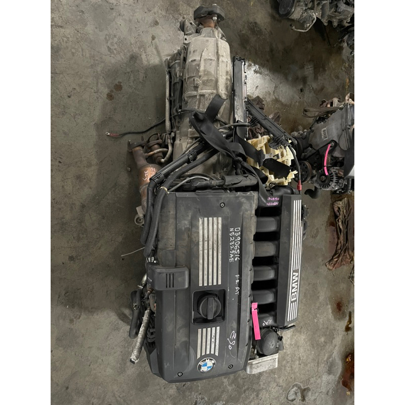 BMW E90 Engine N52B25 2.5CC Automatic gearbox Complete set Black Cover ...