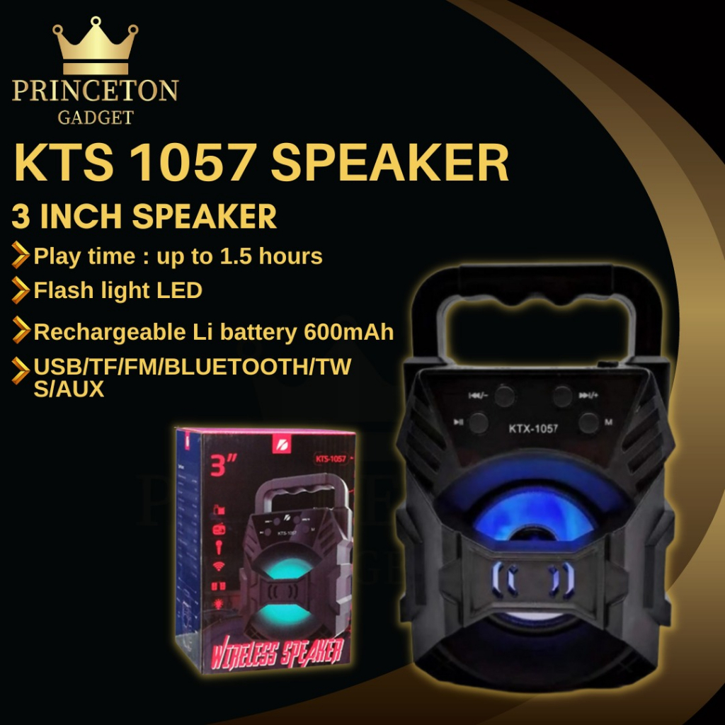 KTS-1057 3 Inch Speaker with USB Bluetooth & radio | Shopee Malaysia