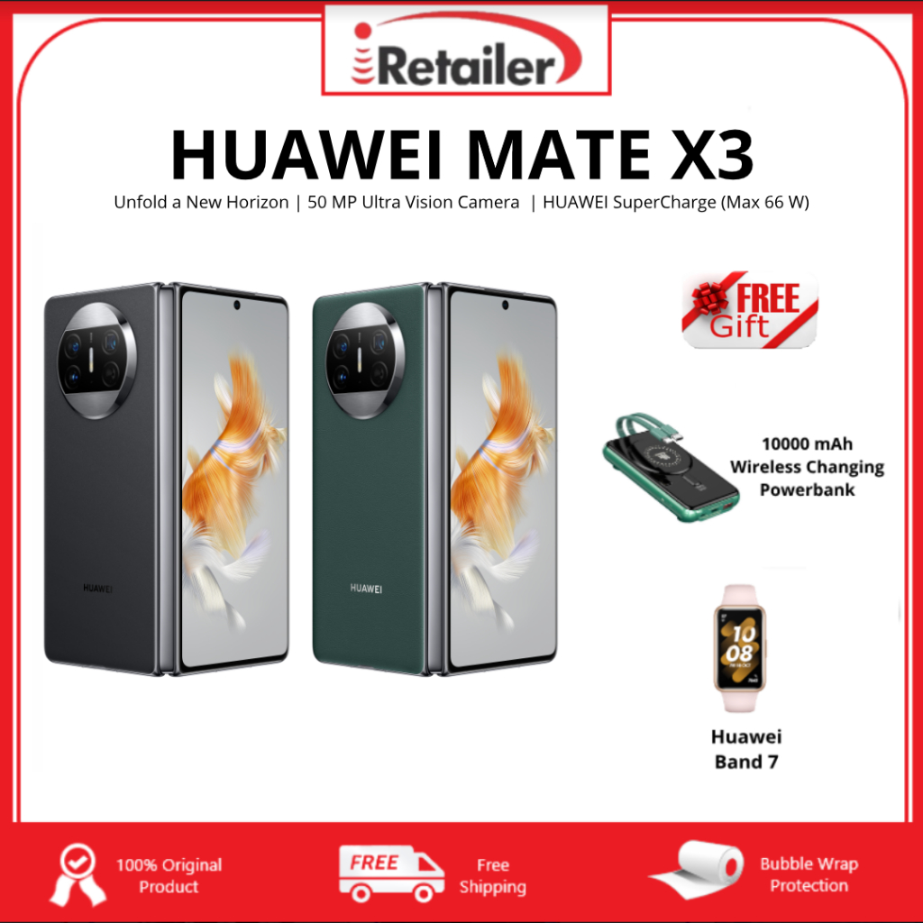 HUAWEI Mate X3 | 12GB+512GB | Foldable Handphone - 100% Original ...