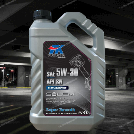 JAPAN FK - FUKUOKA [GOLEM SERIES] SN SEMI SYNTHETIC SUPER SMOOTH 5W30 ...