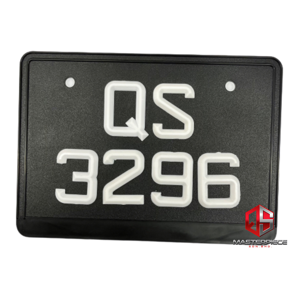 No Plate Motor Plate Motor Standard Papan Plate Motor Yamaha/Honda ...